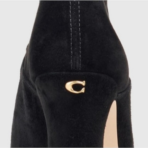 Coach | Shoes | Coach Cece Suede Tall Boots | Poshmark